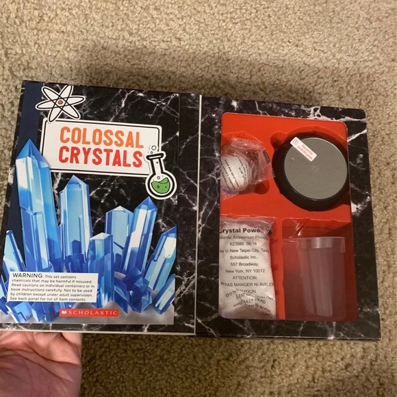 Scholastic | Toys | Colossal Crystals | Poshmark